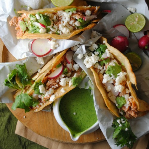 Chipotle Chicken Tacos Recipe from Sweet Life