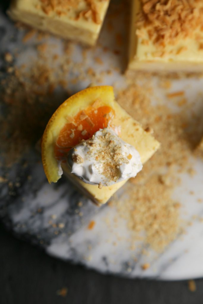Coconut Orange Frozen Bars - Sweet Life