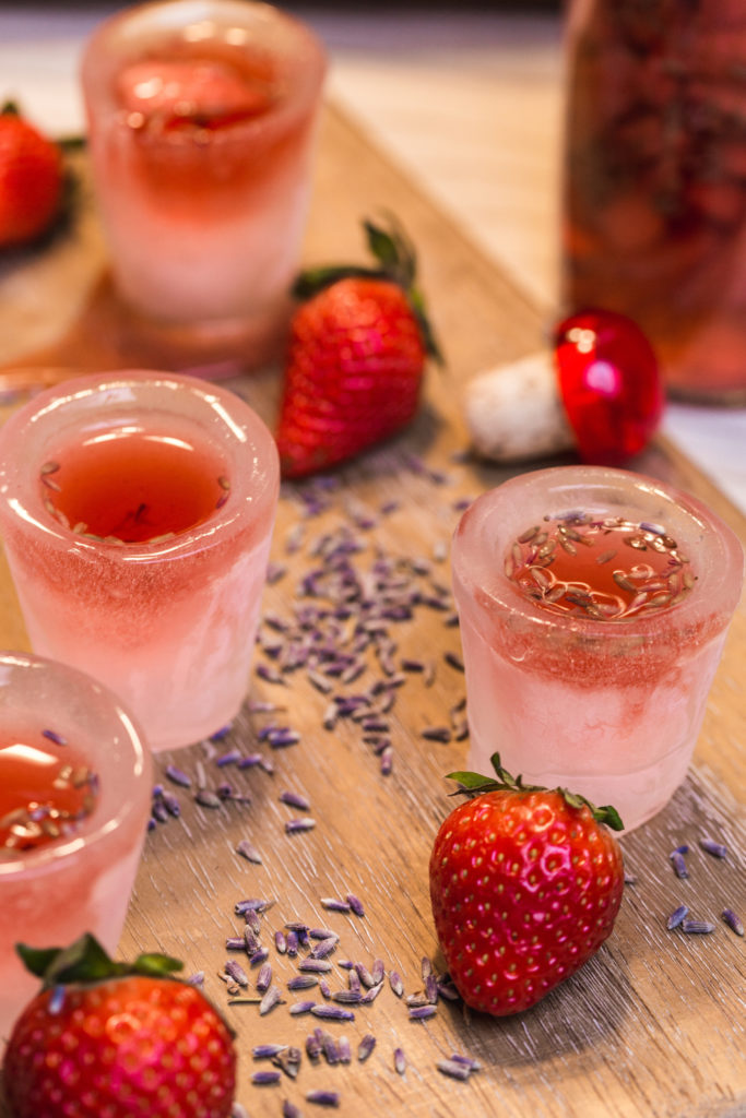 How to Make Strawberry Lavender Infused Tequila - Sweet Life