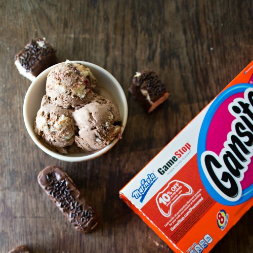 Gansito No-Churn Chocolate Ice Cream - Sweet Life