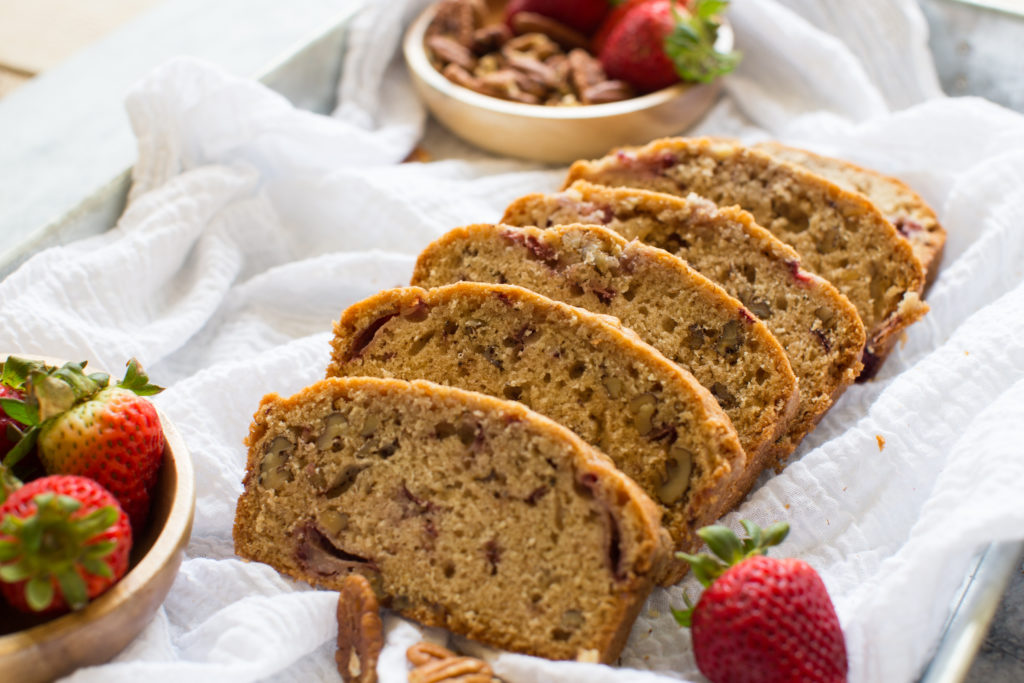 Strawberry Pecan Bread - Sweet Life