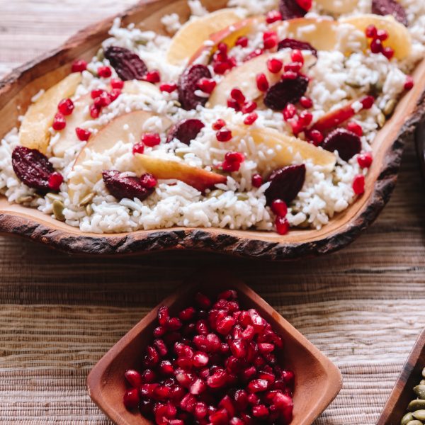 Christmas Eve Rice Salad - Sweet Life