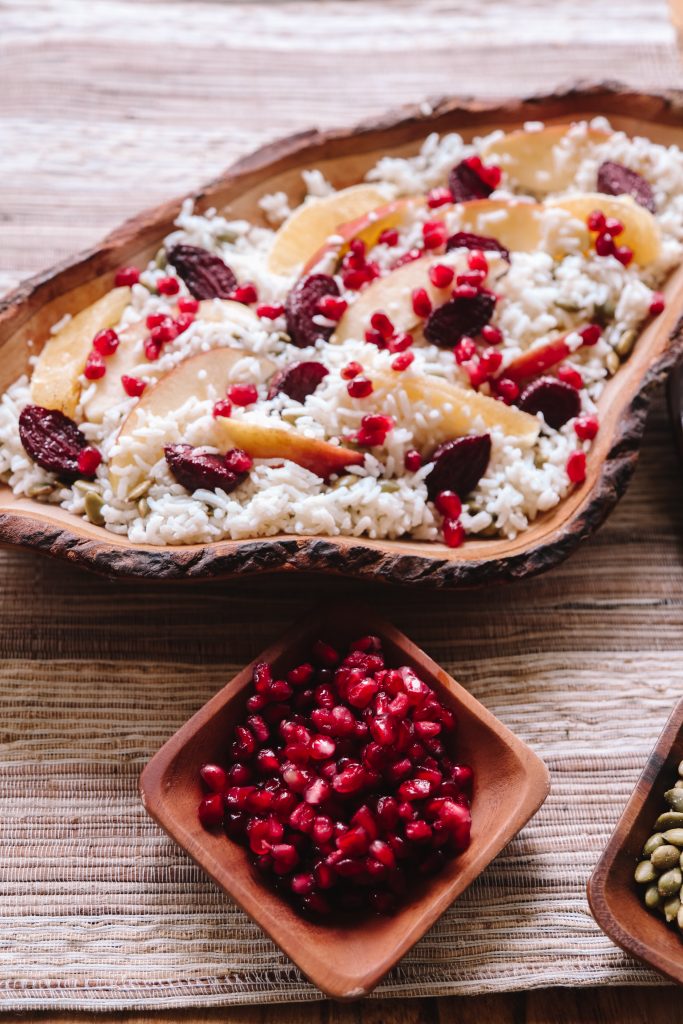 Christmas Eve Rice Salad - Sweet Life