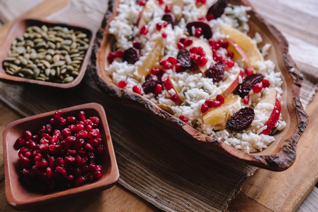 Christmas Eve Rice Salad - Sweet Life
