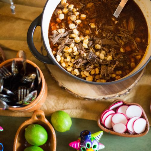 Beef Pozole Rojo - Sweet Life