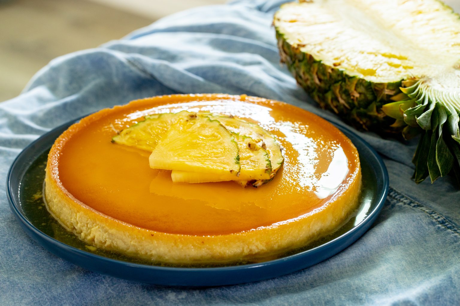 Pineapple Flan - Sweet Life
