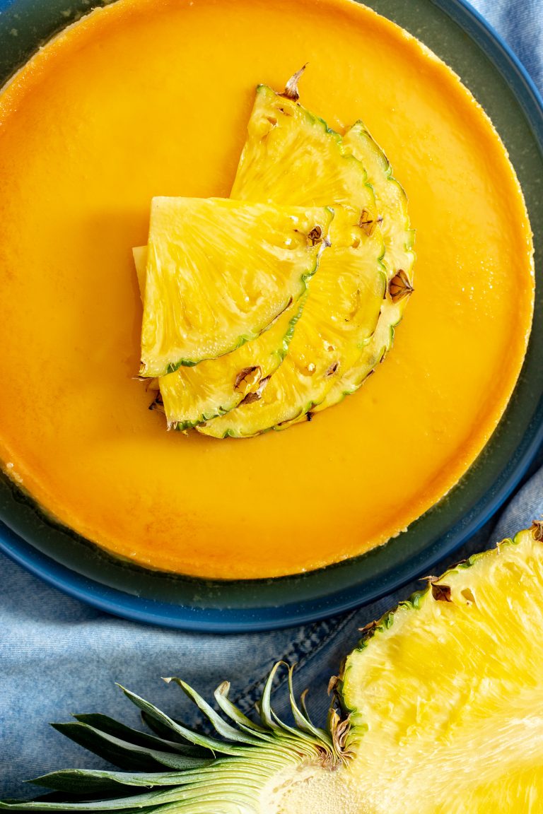 Pineapple Flan - Sweet Life