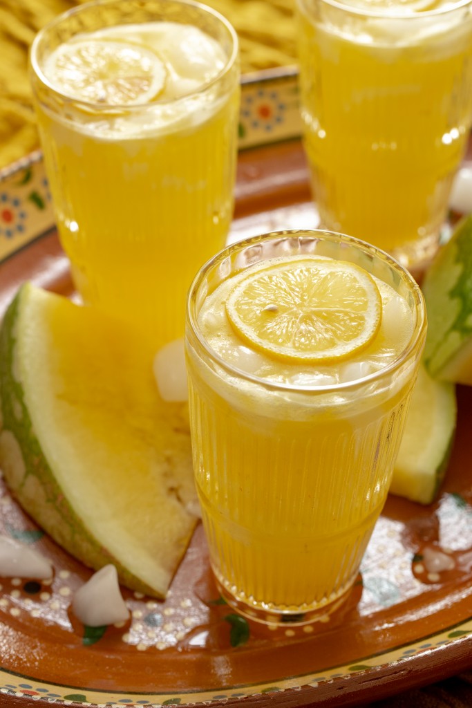 Yellow Watermelon Lemonade {made with Texas Watermelon} - Sweet Life