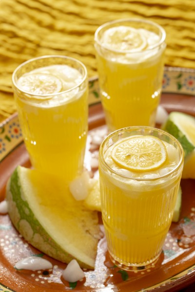 Yellow Watermelon Lemonade {made with Texas Watermelon} - Sweet Life