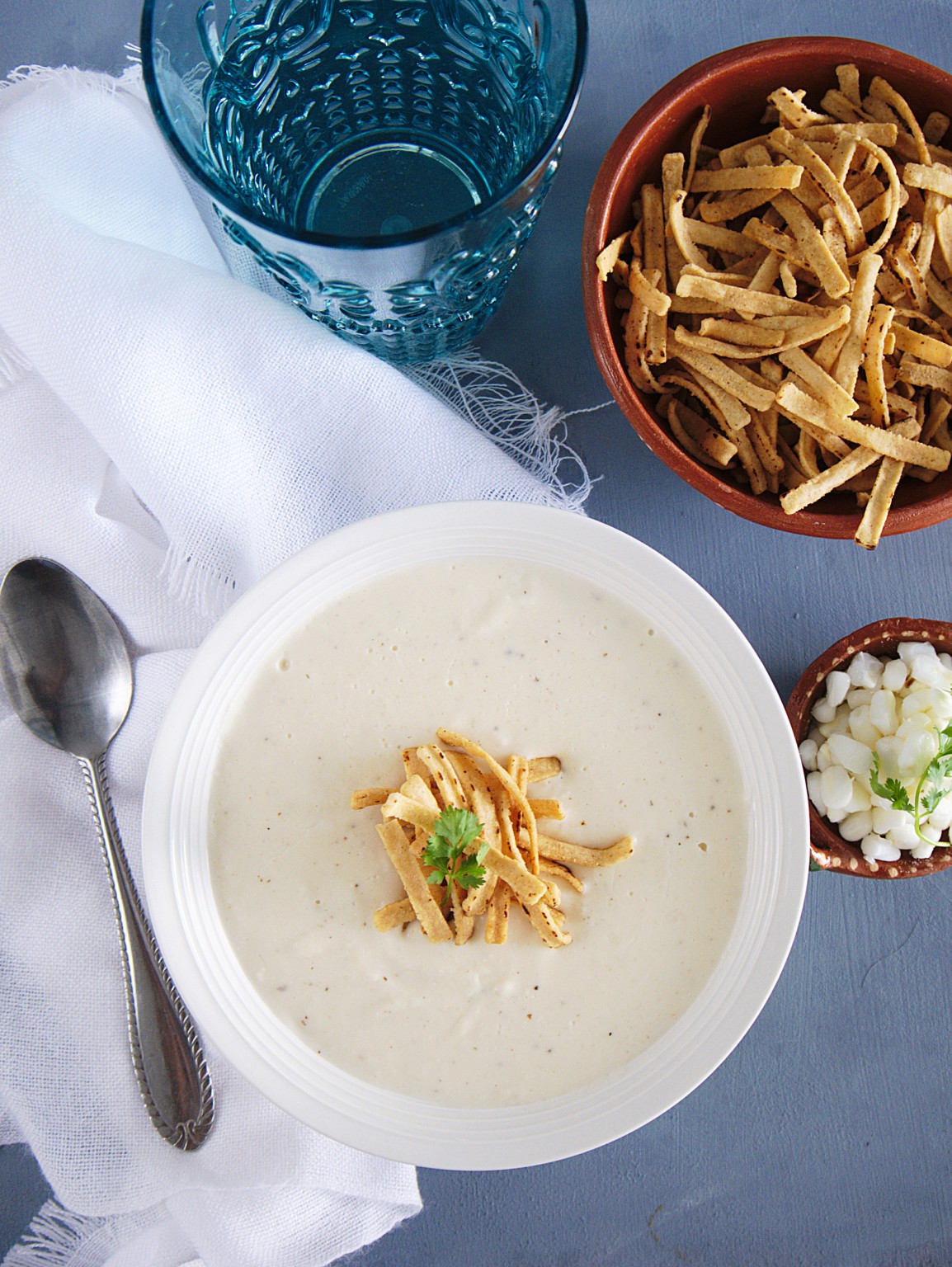 Creamy Hominy Soup {Made in under 15 Minutes} - Sweet Life