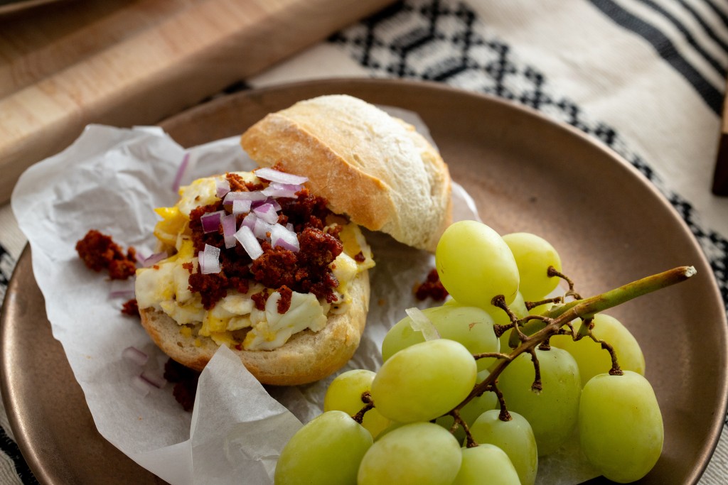Breakfast Chorizo Mini Tortas - Sweet Life