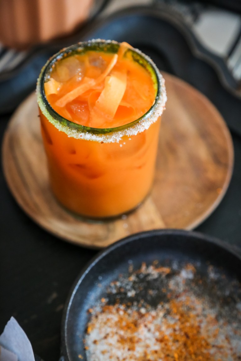 Pineapple Carrot Pitcher Margaritas - Sweet Life
