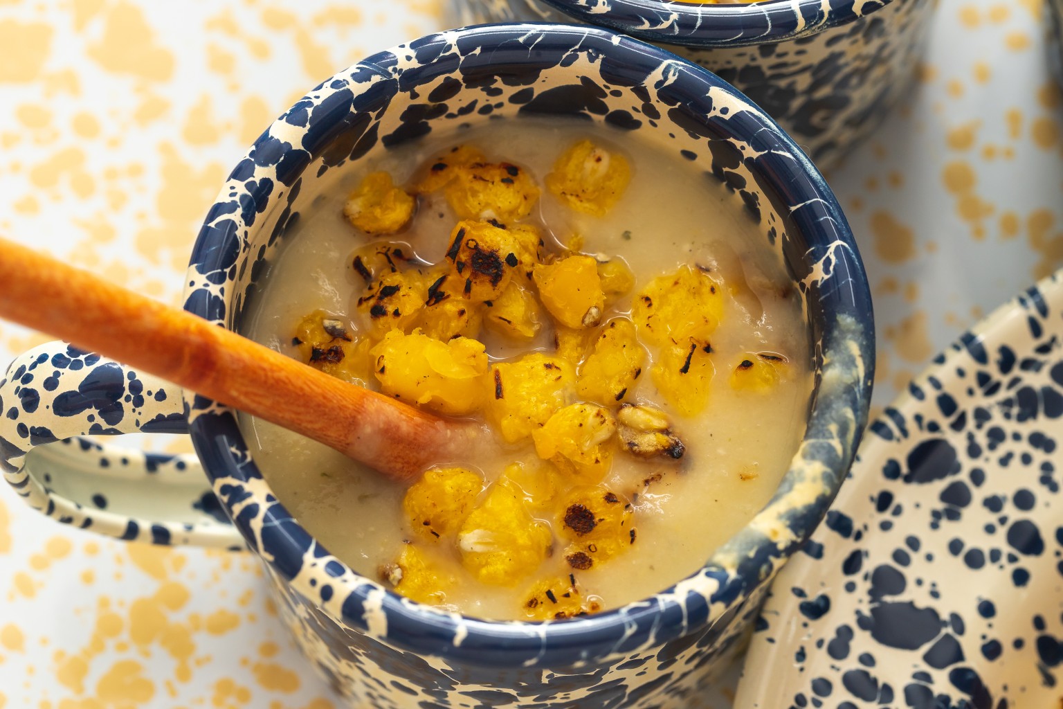 Creamy Cauliflower Hominy Soup - Sweet Life