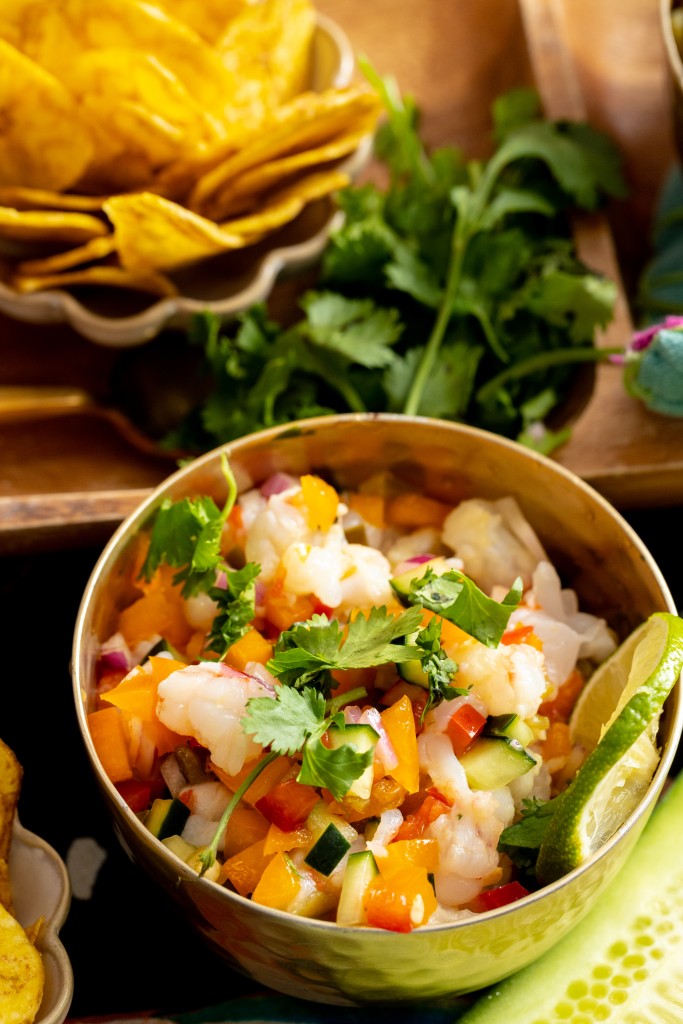 Pickled Jalapeño Shrimp Ceviche - Sweet Life