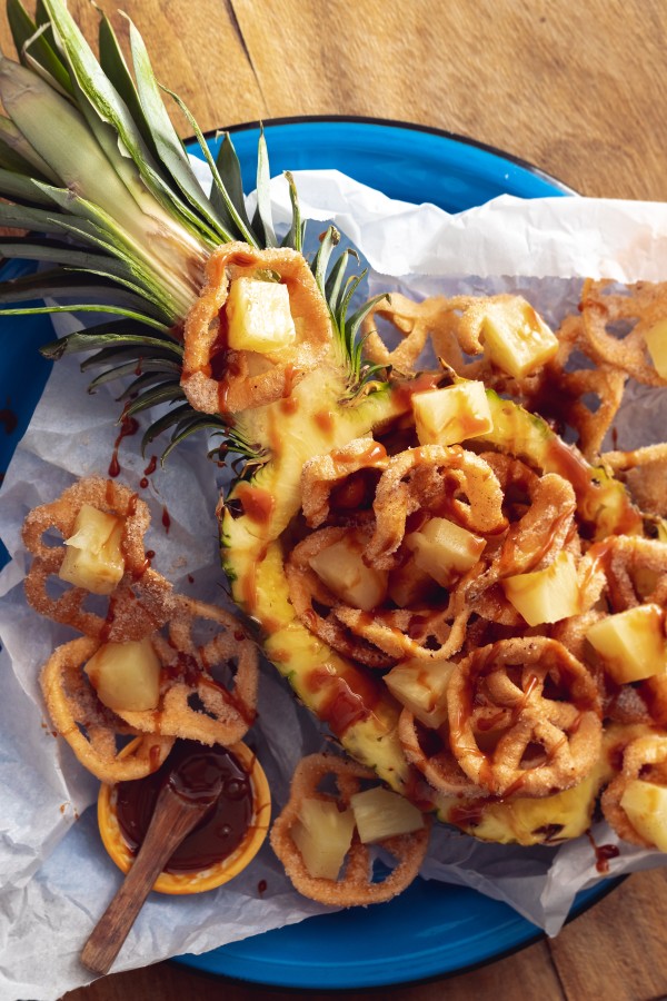 Duros with Pineapple and Dulce de Leche - Sweet Life