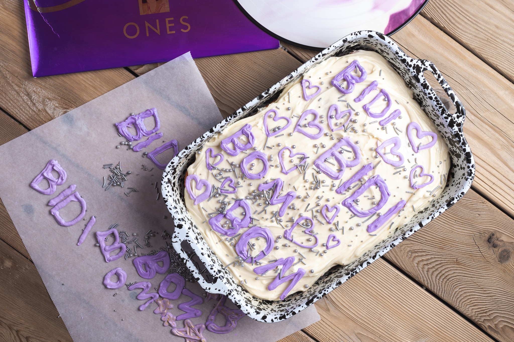 Bidi Bidi Bom Bom Vanilla Cake Inspired by Selena - Sweet Life