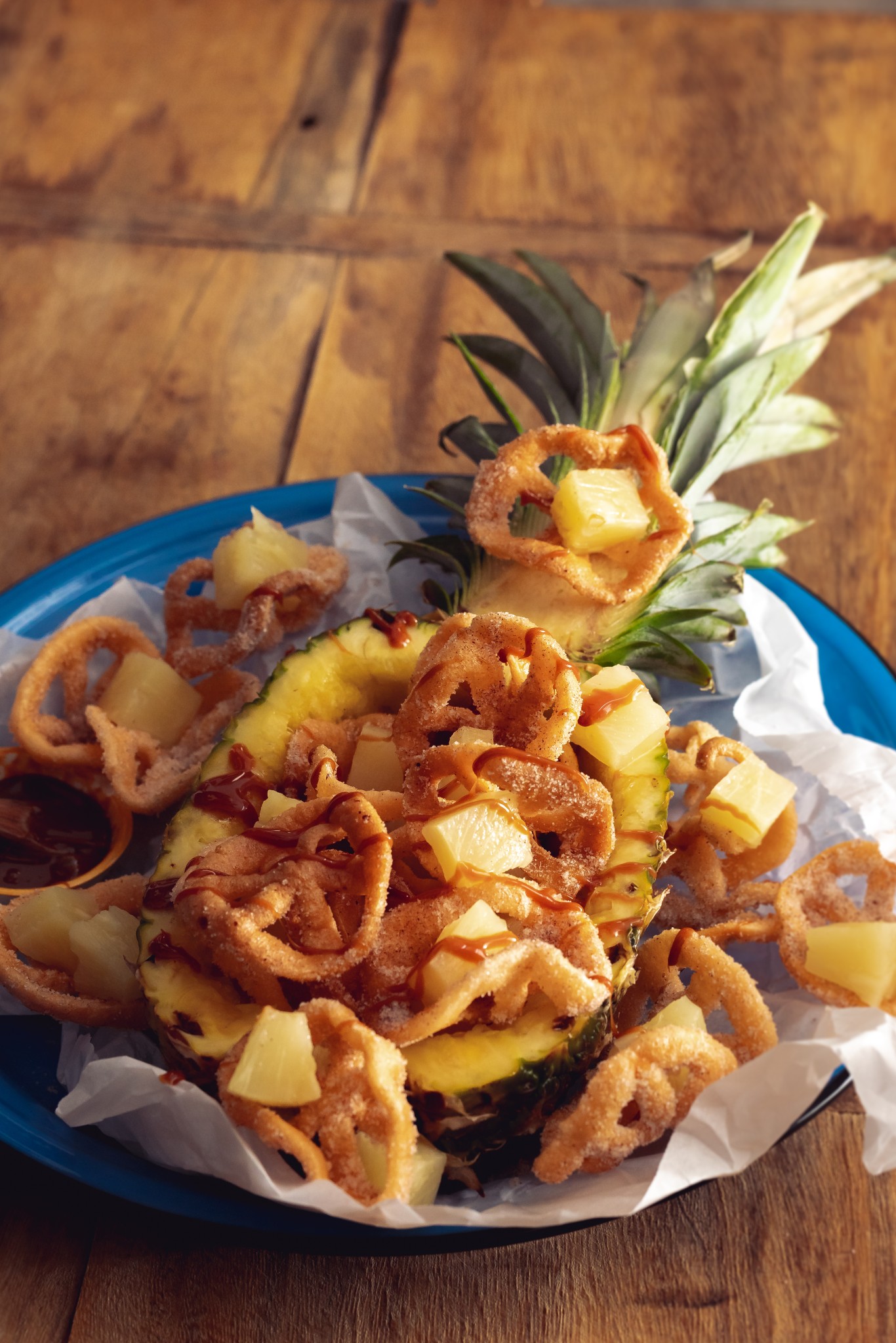 Duros with Pineapple and Dulce de Leche - Sweet Life