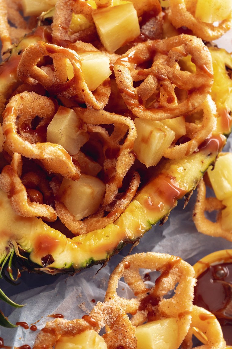 Duros with Pineapple and Dulce de Leche - Sweet Life