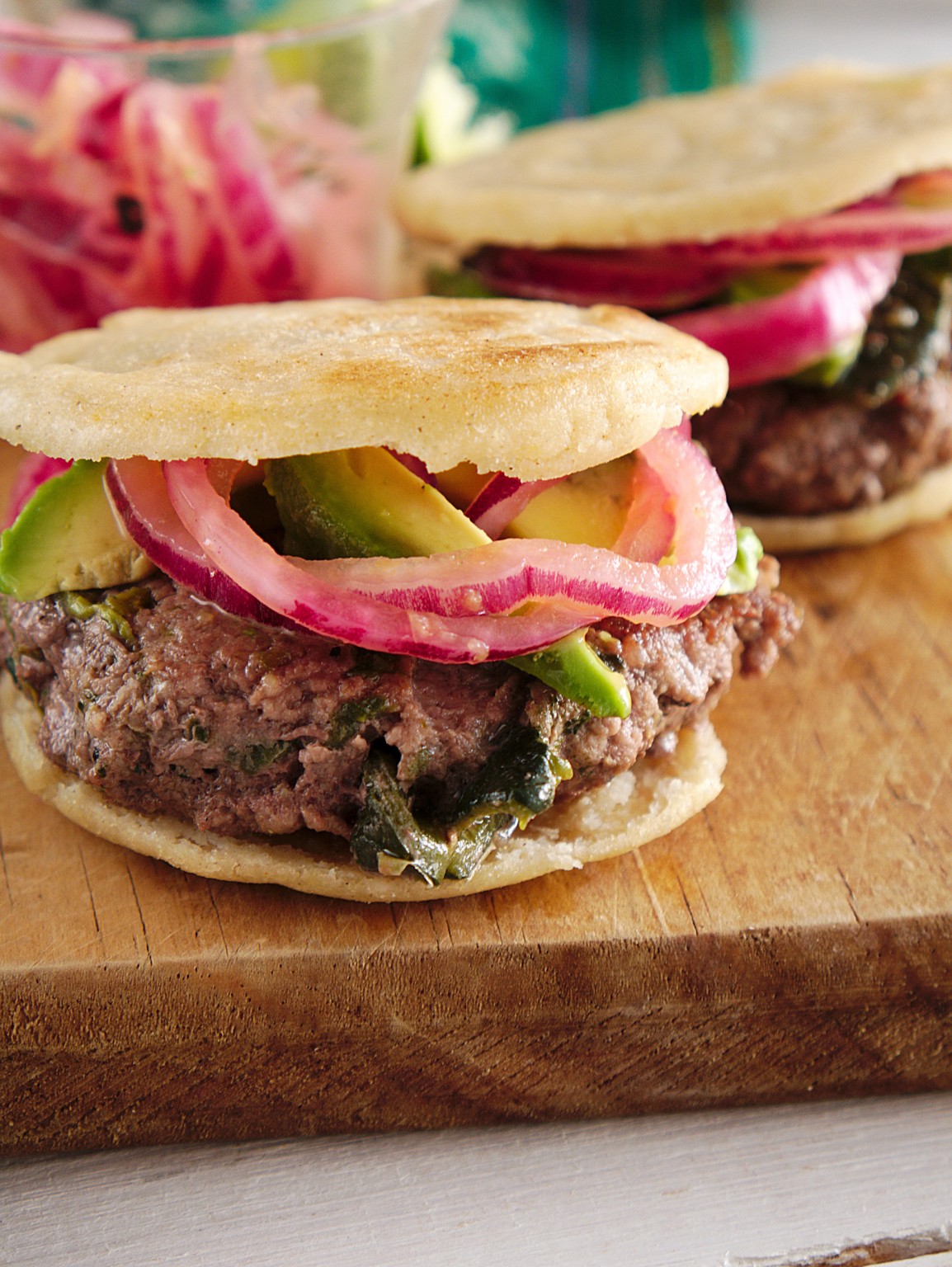 Poblano Gordita Burger - Sweet Life