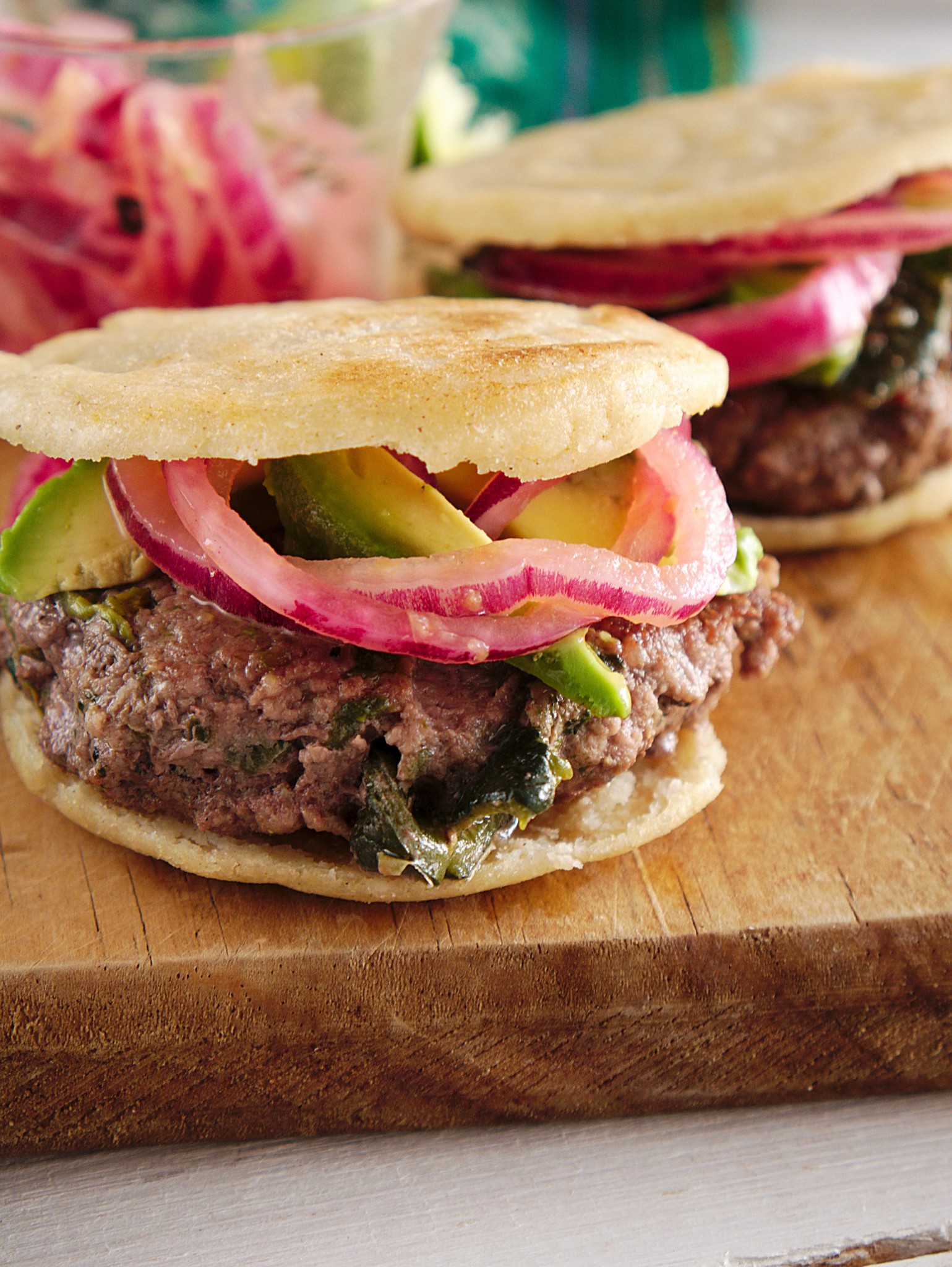 Poblano Gordita Burger - Sweet Life