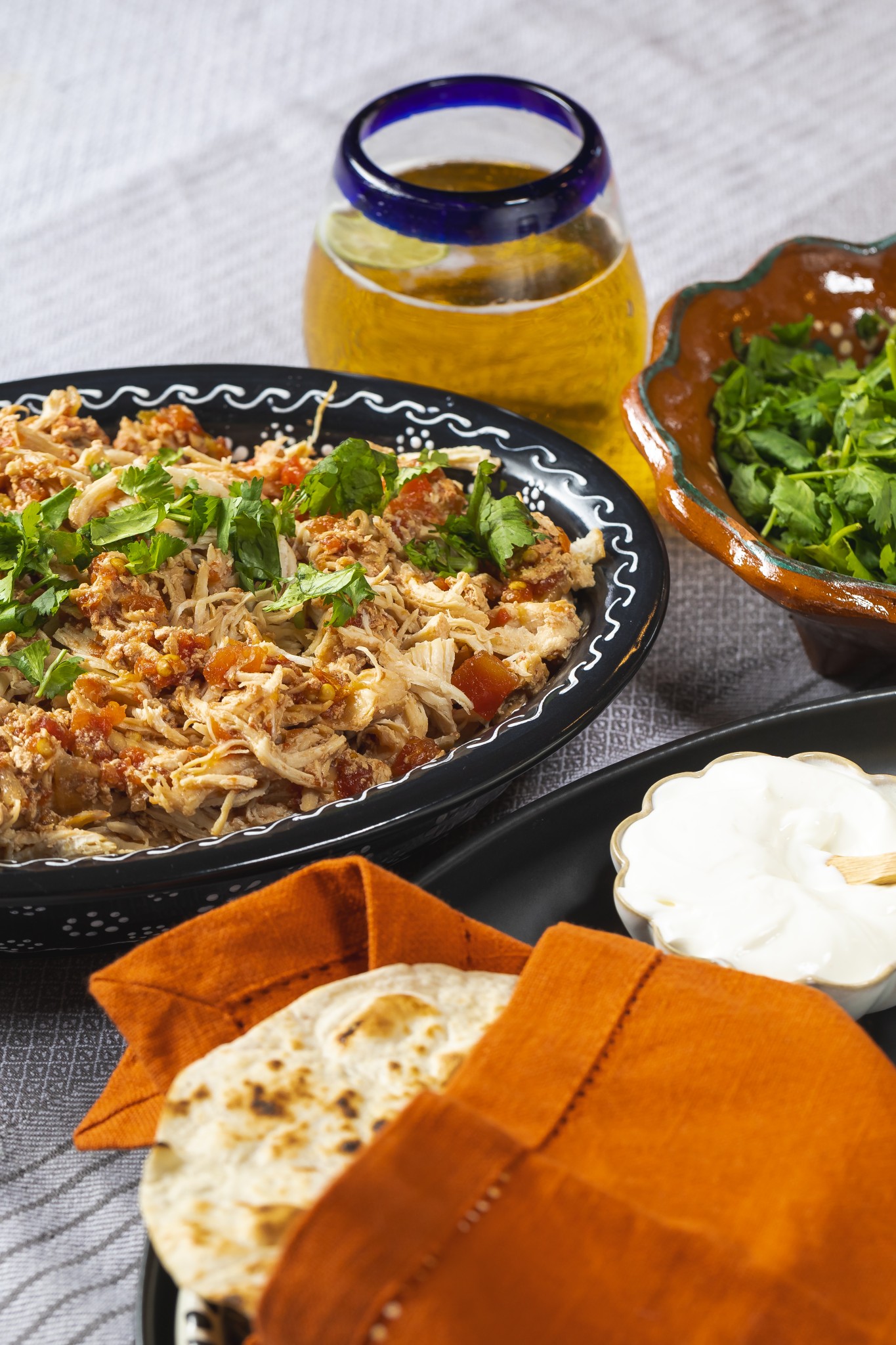 Slow Cooker Guajillo Chicken - Sweet Life